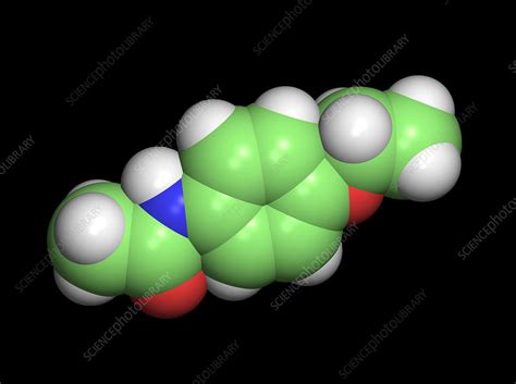 Phenacetin Analgesic Drug Molecule Stock Image A624 0483 Science Photo Library