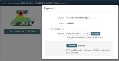 Live Course Groundwater Modelling In Python Australian Water School