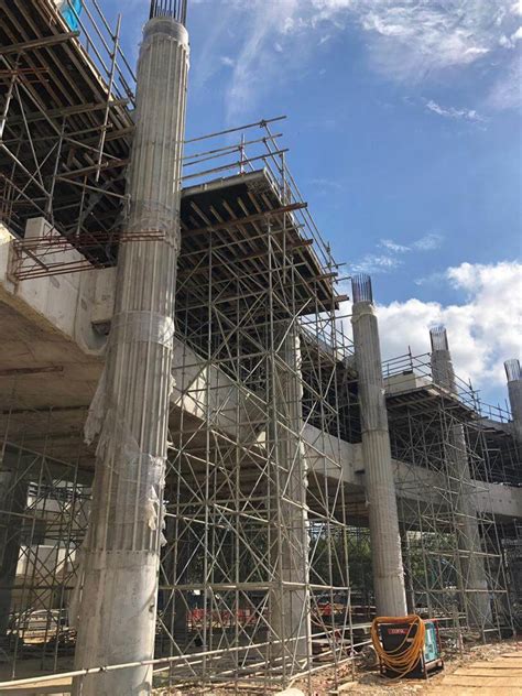 Precast Circular Ribbed Column Ame Engineering
