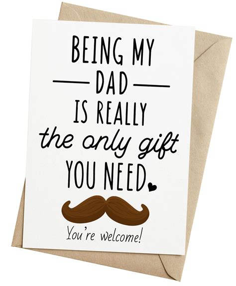 Father S Day Card Birthday Card For Dad Bonus Dad Stepdad Great Father Size X Inch