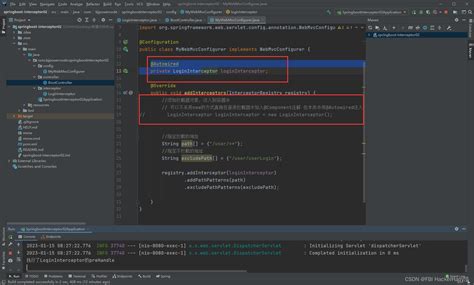 Springboot 自定义拦截器（内含源代码）spring 拦截器注入源码 Csdn博客