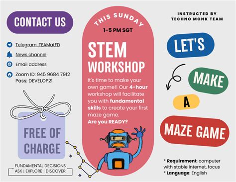 Stem Workshop Sunday Jun 19 Fundamental Decisions