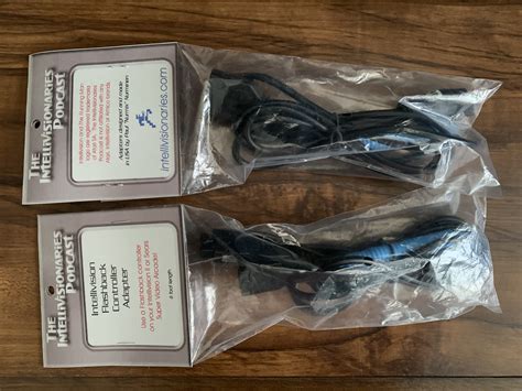 Nurmix Intellivision Flashback Controller Adapter Cables Are Back
