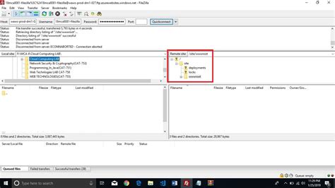 Create A Web App In Azure And Publish Using Third Party Toolfile Zilla