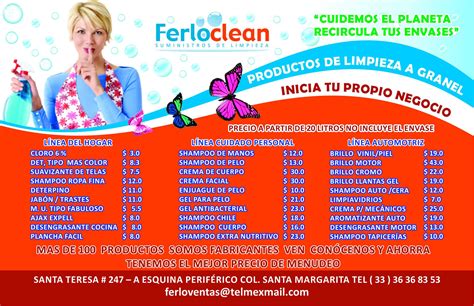 Productos De Limpieza A Granel Para Negocio