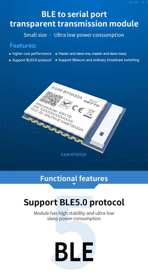 E104 Bt5032a Nrf528 Ble Module