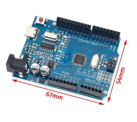 Uno R3 Development Board Improved Atmega328p Type C Interface Buy Online Electronic Component