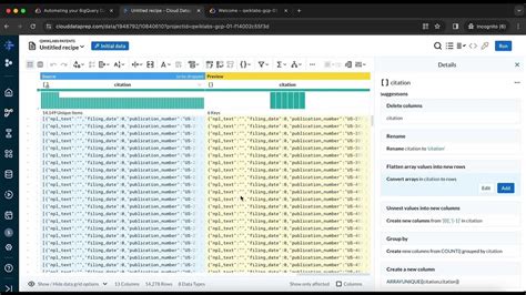 Automating Your Bigquery Data Pipeline With Cloud Dataprep Gsp826