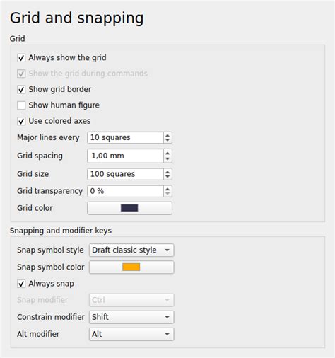 Note That Several Grid Preferences Can Also Be Changed With The Draft SelectPlane Command