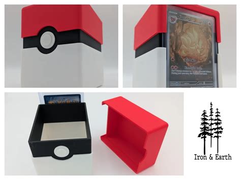Pokemon Tcg Deck Box For 3x4 Toploaders 60 Card Free 3d Print Model