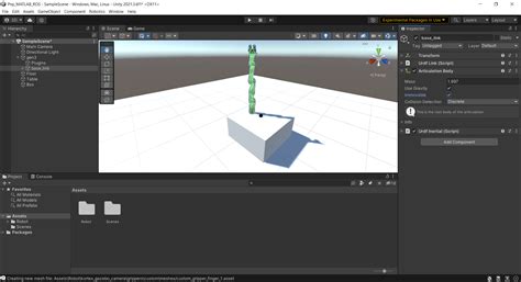 Pick And Place Workflow In Unity 3d Using Ros Matlab And Simulink