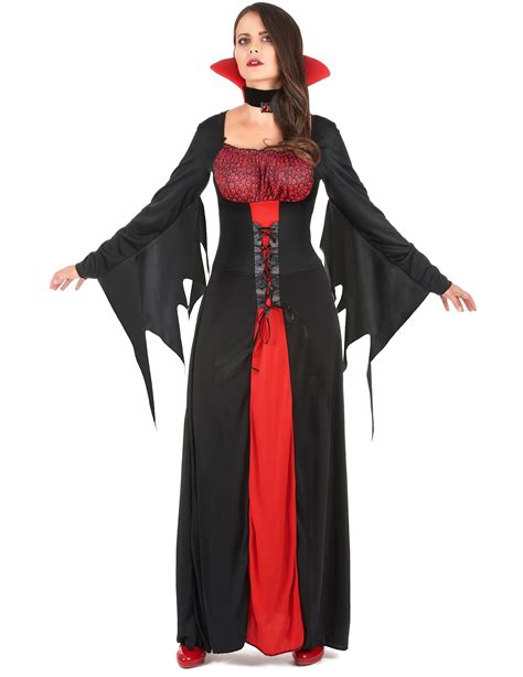 Disfraz De Vampiresa Gótica Con Mitones Para Mujer