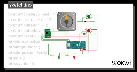 servo con pulsador wokwi esp32 stm32 arduino simulator