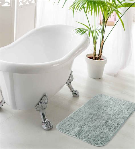 Buy Green Solid Polysterene 275x20 Inches Max Absorbant Bath Mat At 100 Off By Sashaa World