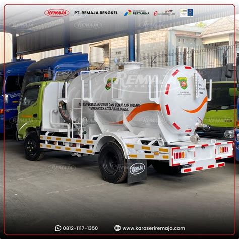 Tangki Vacuum Tinja Karoseri Remaja