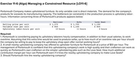 Solved Exercise 11 6 Algo Managing A Constrained Reso
