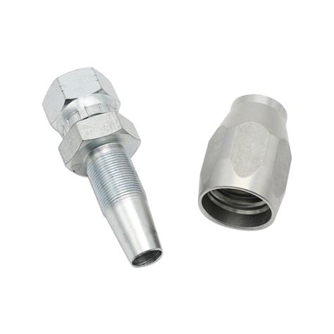 Conector Hidráulico Reutilizable De Alta Presión Jic Para R5 Manguera China Accesorios De