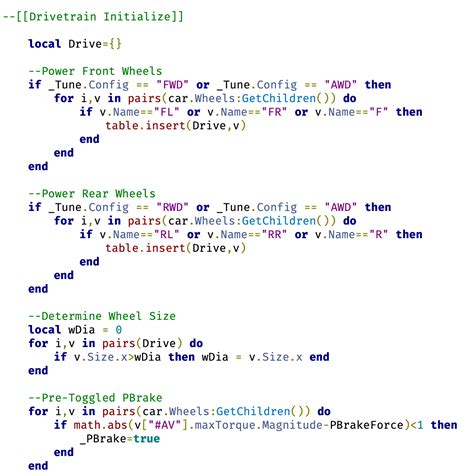 A Chassis Vehicle To Stop When Exited Scripting Support Developer