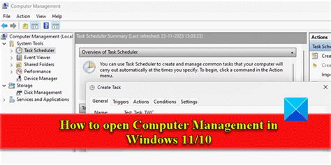 Jak Otworzyć Zarządzanie Komputerami W Systemie Windows 11 10 Tiempo