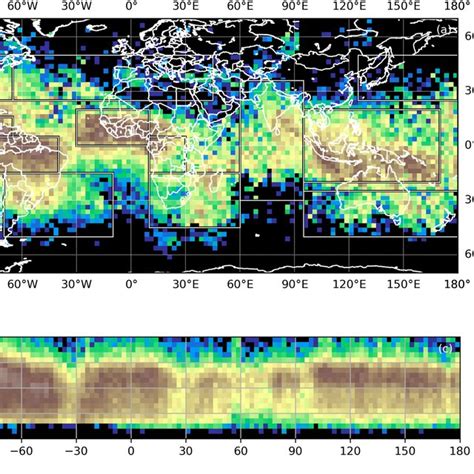 distributions of lightning location system‐coincident very high