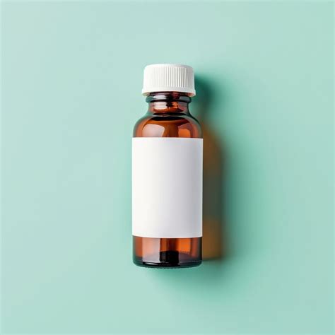 Prescription Bottle Label Medication Container Premium Photo Rawpixel