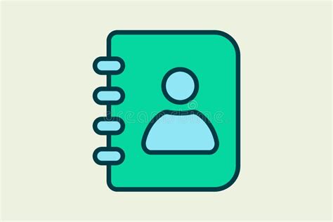 Contact Book Icon Icon Related To Ui Elements Suitable For Web Site App User Interfaces