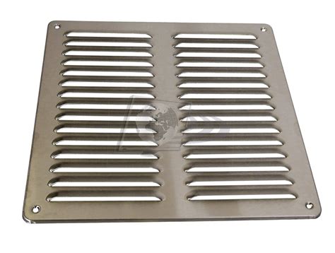 Lüftungsgitter Lg 3030 L Edelstahl V2a Zuluft Abluftgitter 300 X 300m