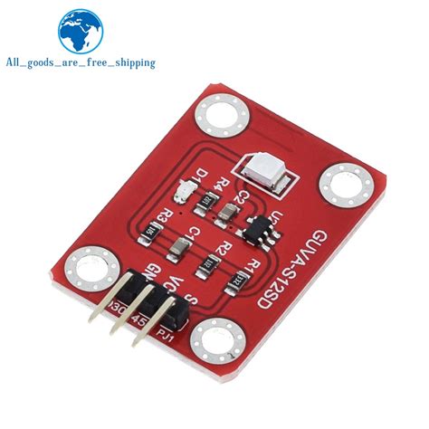 tzt uv sensor 240 370nm guva s12sd 3528 solar ultraviolet intensity
