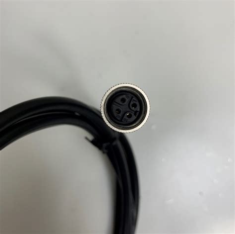 Cáp Điều Khiển Cable M12 A Code 4 Pin Female To 2 Core Bare Wire Open Dài 2 Meter 6 5ft End For