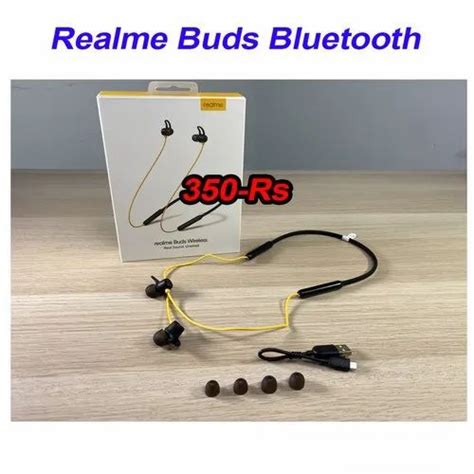 Mobile Black Realme Buds Bluetooth At Rs Piece In Hyderabad Id