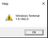 Crash On Startup Issue Microsoft Terminal GitHub