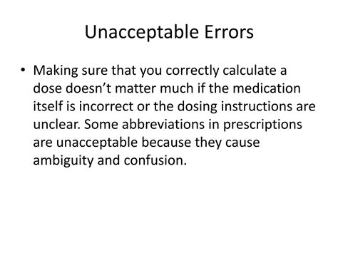 Medication Basic Math Ppt