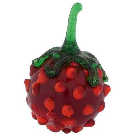 Sculptures And Figurines Murano Glass Raspberry Figurine