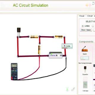 Virtual Simulation Of DC Circuit Simulation Download Scientific Diagram
