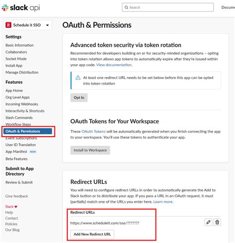 Single Sign On Sso Oidc Using Slack