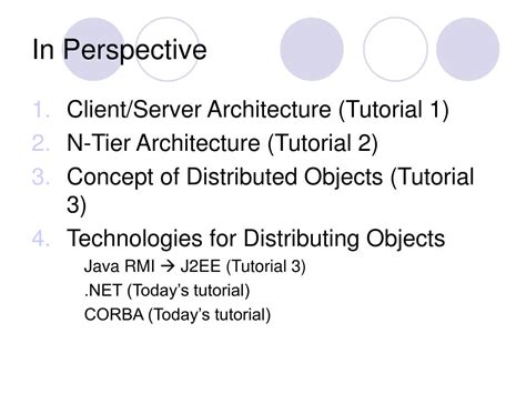Ppt Distributed Objects Technologies Net And Corba Powerpoint Presentation Id1791477