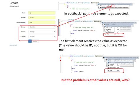 C How To Receive Dynamically Added Values From View To Controller In Aspnet Mvc Stack