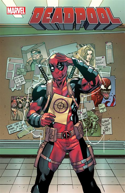 Deadpool Comic Cover 2022