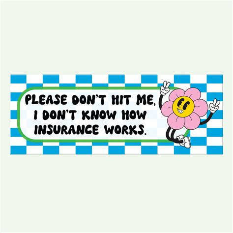 Please Dont Hit Me Bumper Sticker Decal Car Decal Funny Coffee Mug