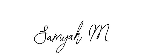 92 samyak m name signature style ideas fine name signature