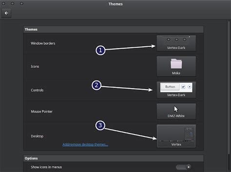 ways to install vertex dark cinnamon theme for linux mint