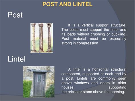 Ppt Post And Lintel π Powerpoint Presentation Free Download Id