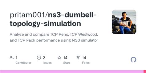 github pritam001 ns3 dumbell topology simulation analyze and compare