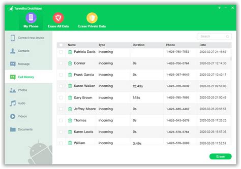 SafewWiper For Android Erase Destroy Data From Android Phone