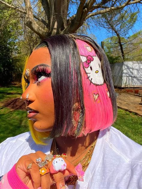 Hello Kitty Hair Pretty Braided Hairstyles Front Lace Wigs Human