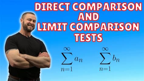 Direct Comparison And Limit Comparison Tests Calculus 2 Youtube