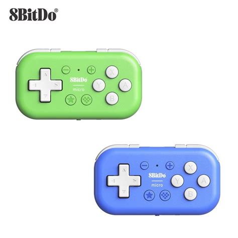 8Bitdo Micro Bluetooth Gamepad Pocket Mini Wireless Game Controller For NS Android Raspberry Pi