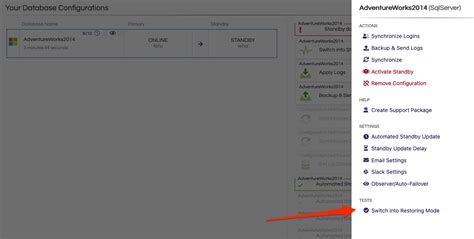 SQL Server Activation And DR Standby Mode Dbvisit Support