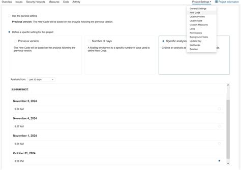 New Code Not Showing Sonarqube Server Community Build Sonar Community