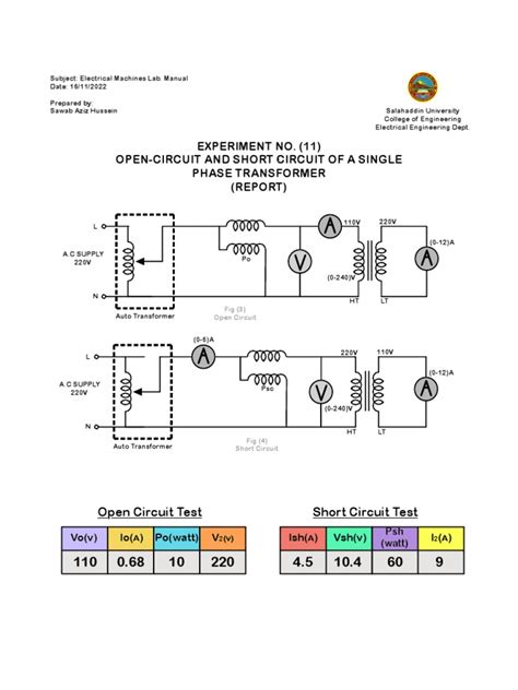 experiment no 11 machines lab pdf transformer electrical resistance and conductance